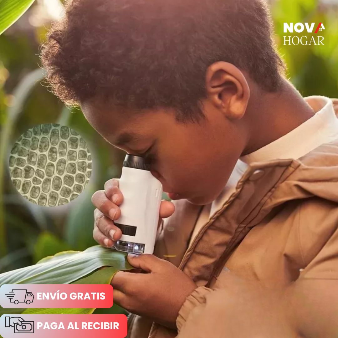 MicroQuest™ Microscopio Portátil para Niños – novahogar.co